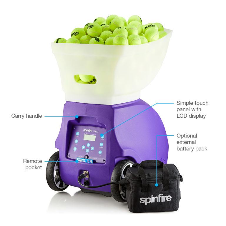 Spinfire Pro 2 Ball Machine | SpinfireSport.com