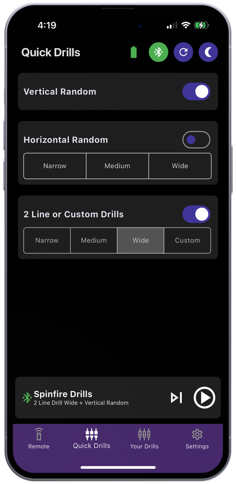Spinfire App Guide | SpinfireSport.com
