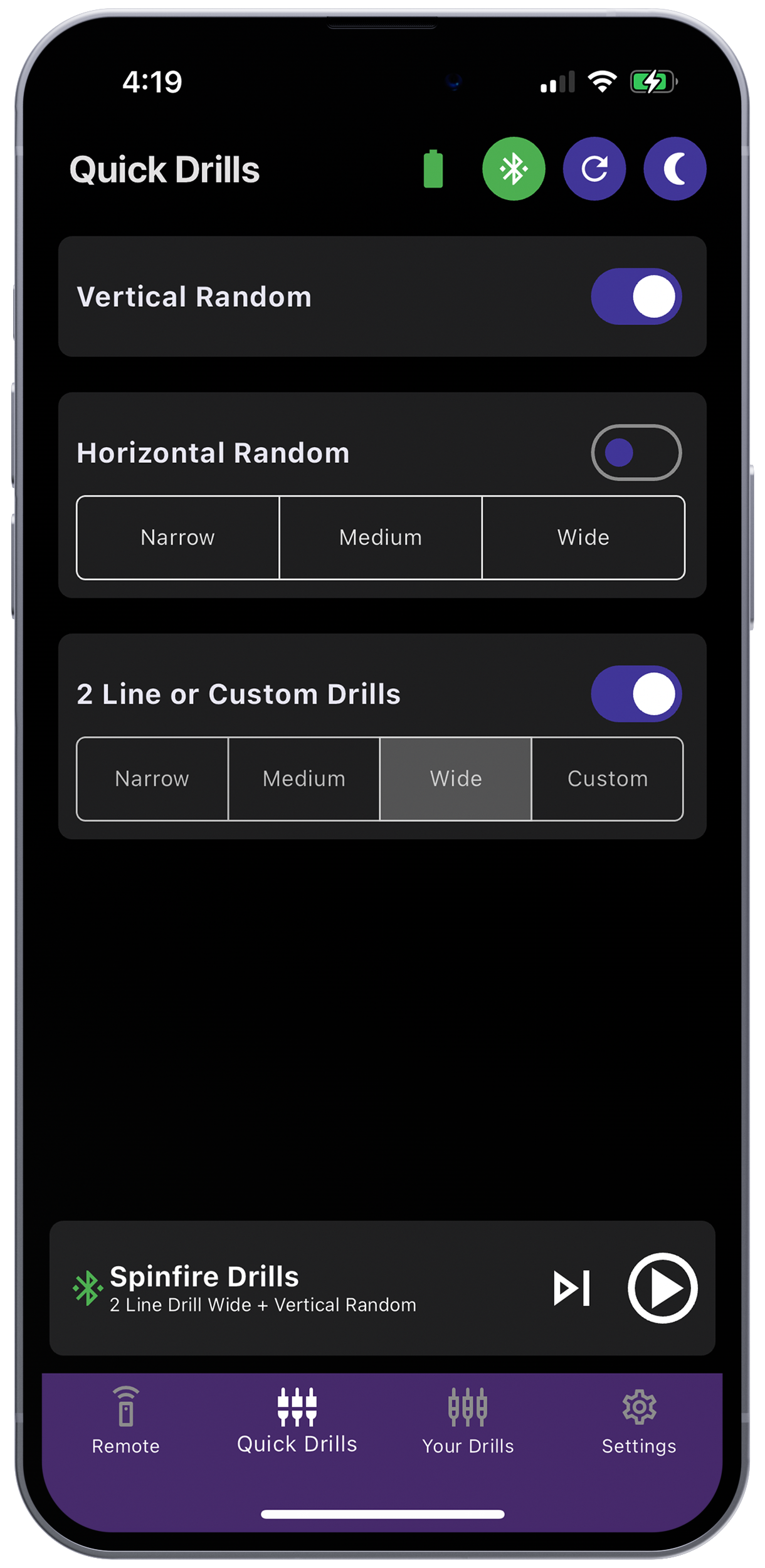 Spinfire App Guide | SpinfireSport.com